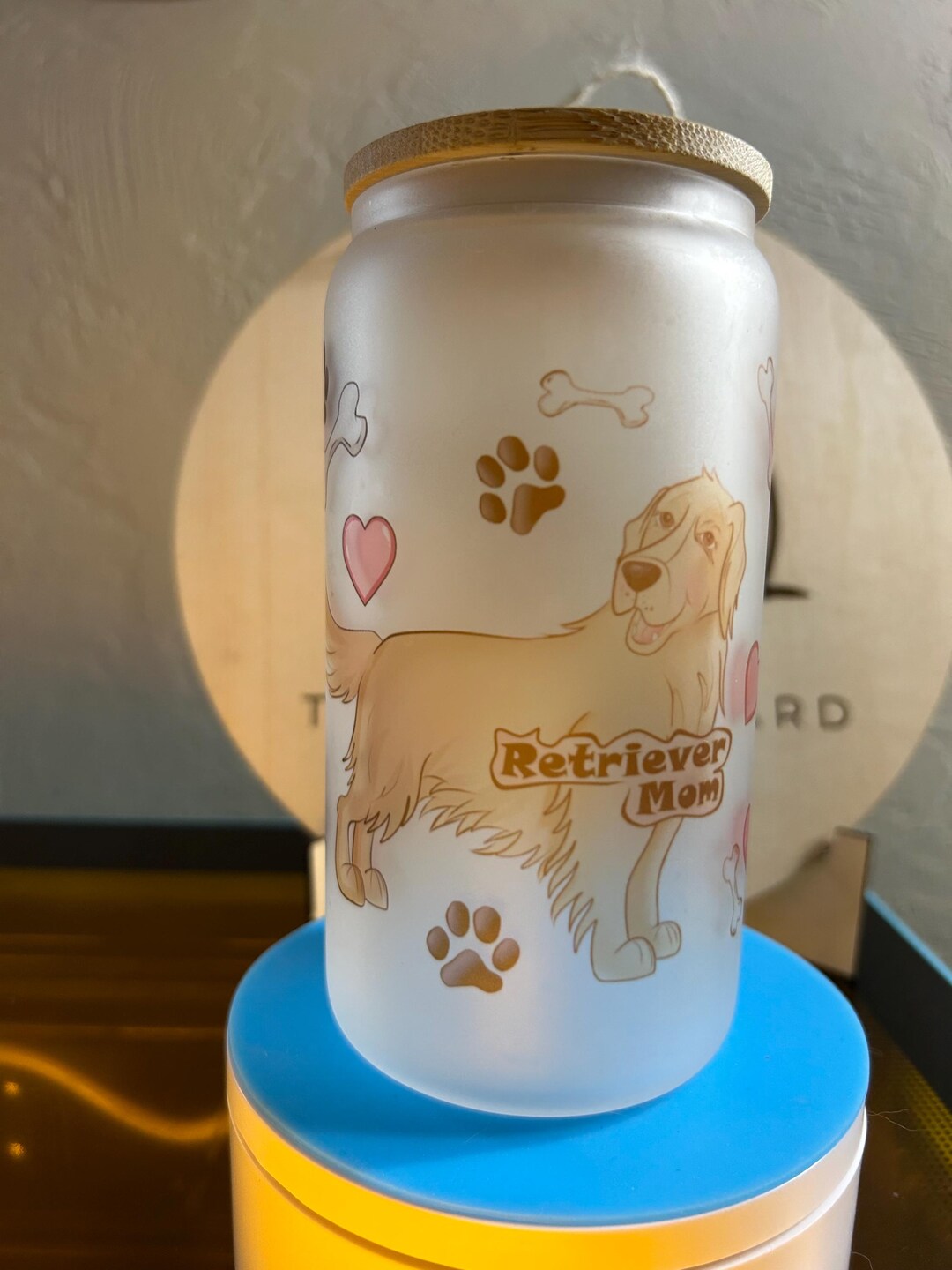 Custom Glass “can” Style. Iced Coffee/water Cup. Sublimation Images or ...