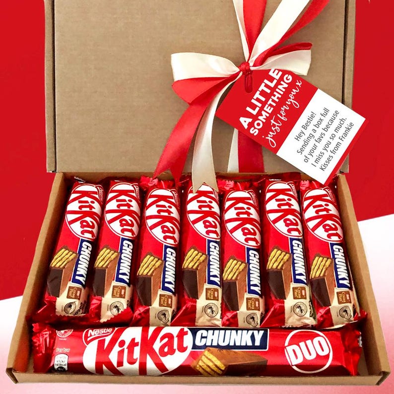 Kitkat Jollybox | Personalised Chocolate Bar Gift Box - Etsy UK