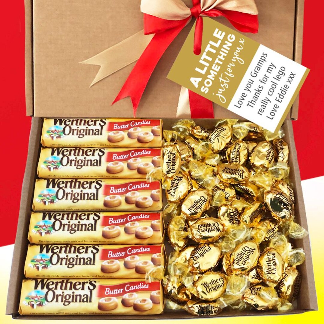 Werther's Original Butter Candies Jollybox | Personalised Sweets Gift ...