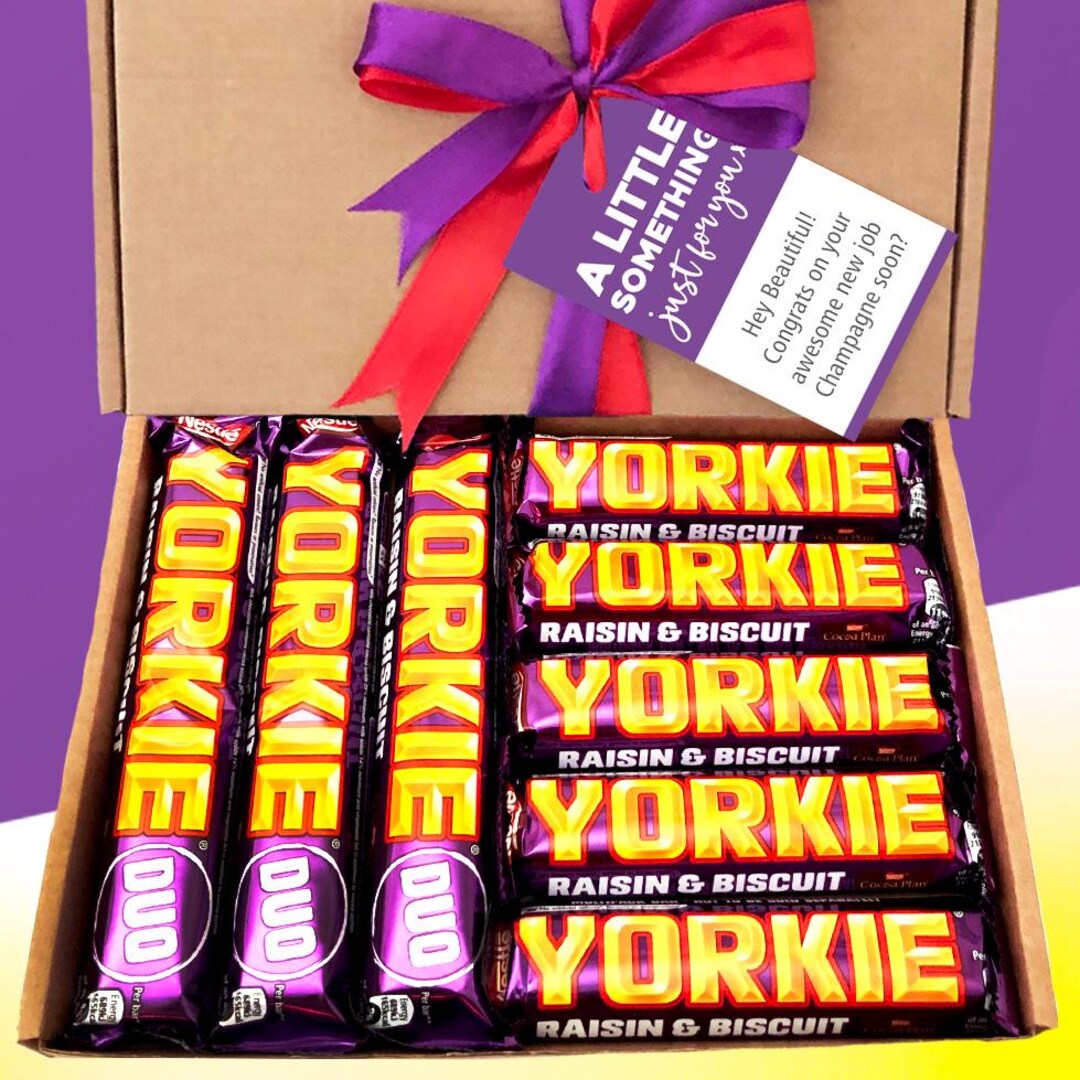 Yorkie Raisin & Biscuit Jollybox | Personalised Chocolate Bar Gift Box ...