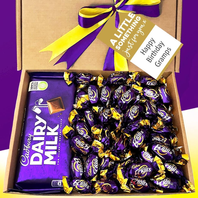 Cadbury Eclairs Jollybox | Chocolate Bar Gift Box - Etsy