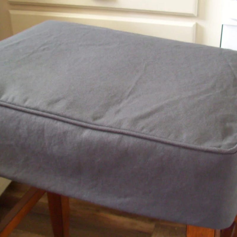 Canvas Kitchen Chair Cover - Etsy