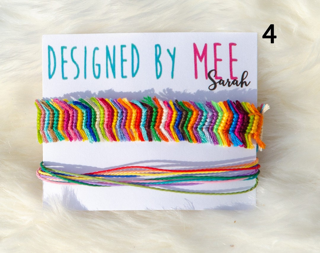 Friendship Bracelet Set Embroidery Thread Gift Set Girlfriend Teen Gift ...