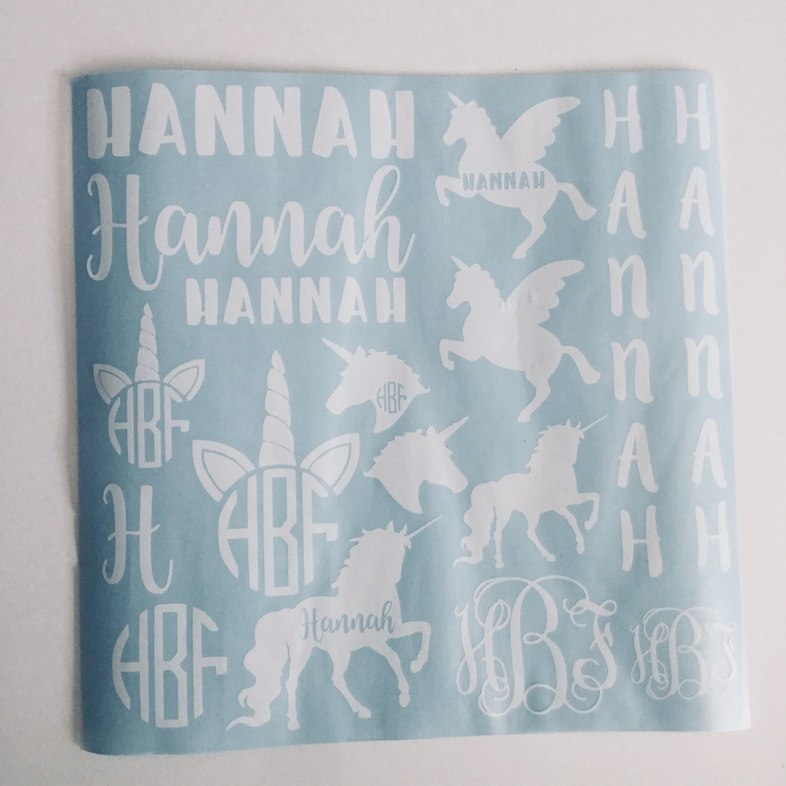 Custom Vinyl Sticker Sheet laptop sticker back to school | Etsy