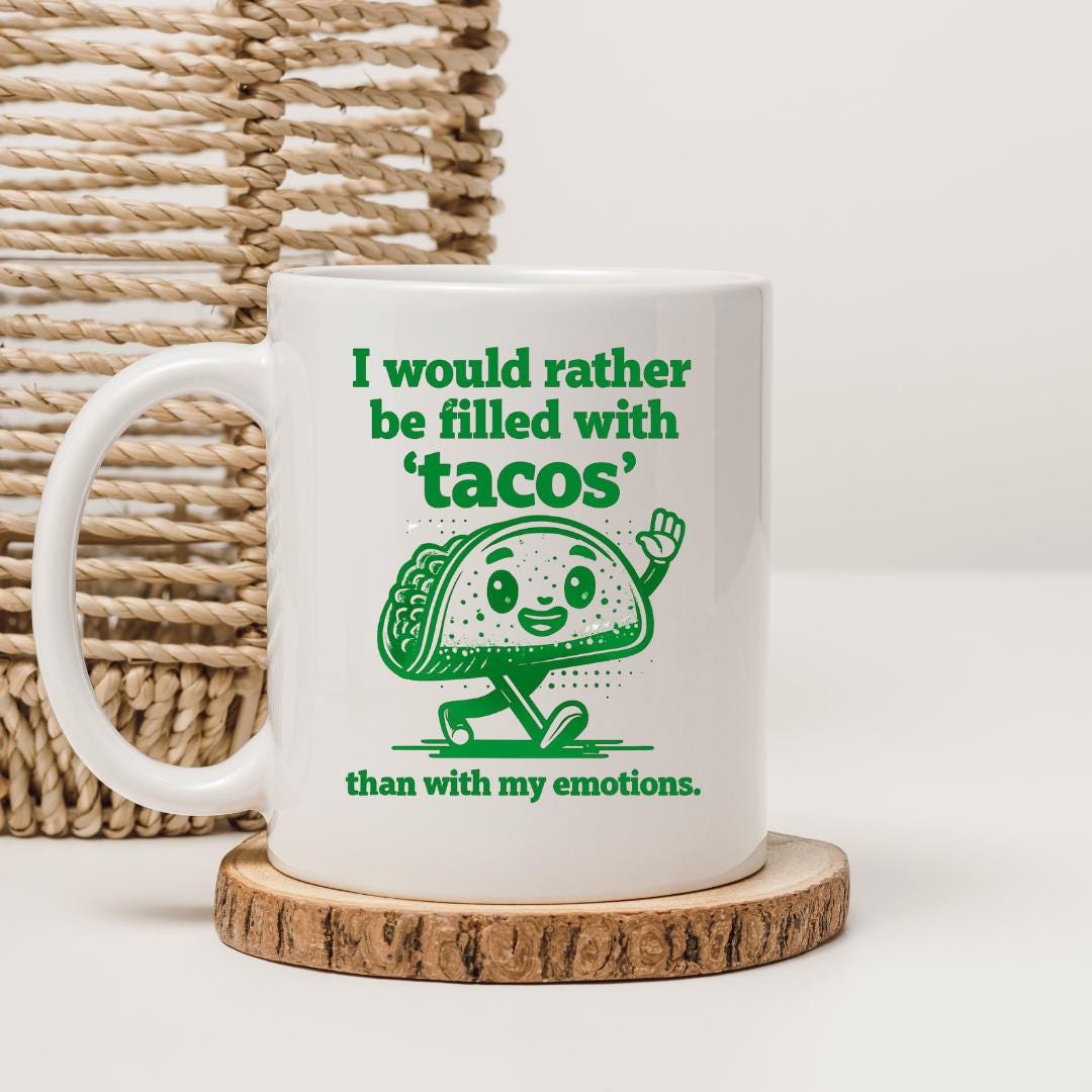 Playful Tacos Sublimation PNG – Cute Kawaii Tacos Clipart – Tacos Food ...