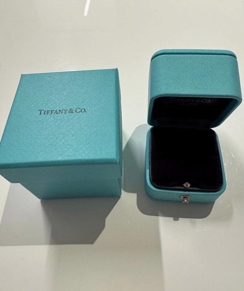 Tiffany& Co Engagement Ring Box - Etsy