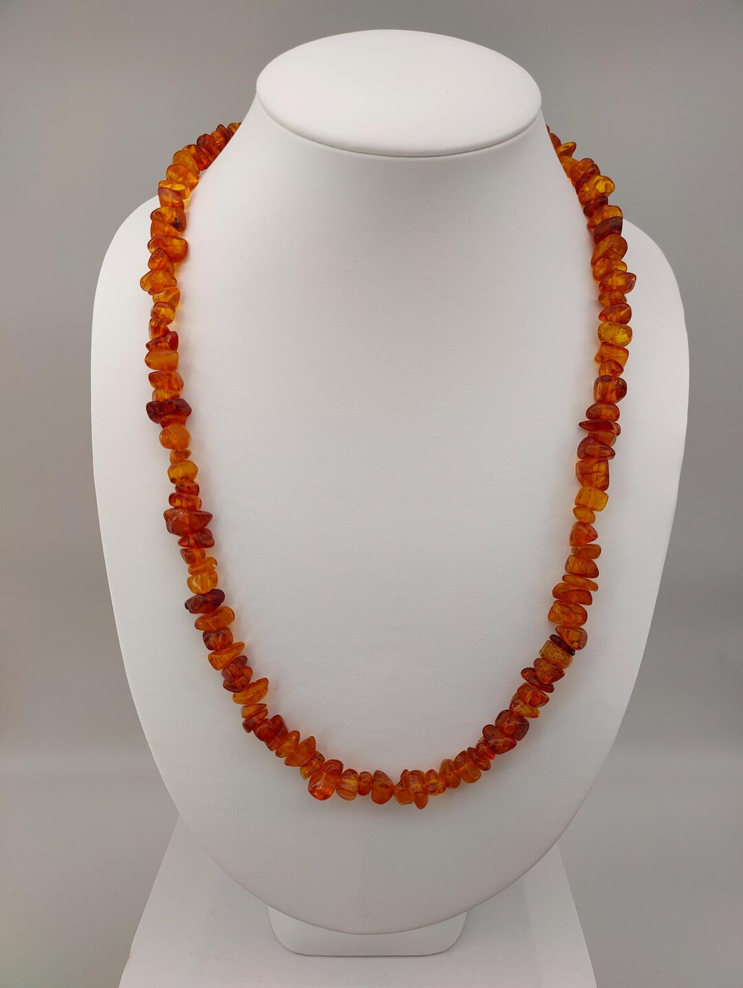 Vintage Baltic Amber Necklace -M1077 - Etsy
