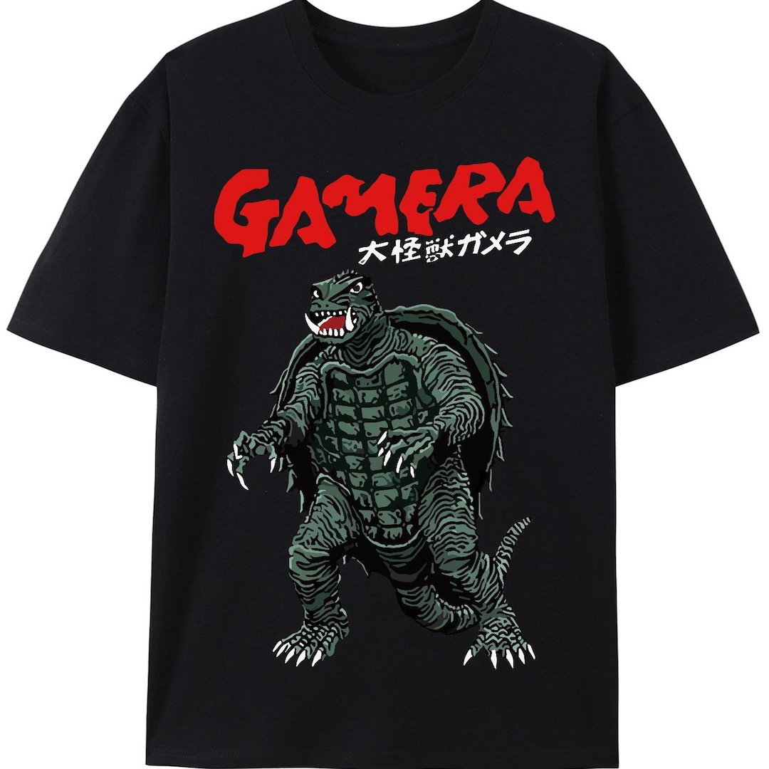 Gamera Kaiju T-shirt 336881 Funny Mens Short Sleeve Graphic T-shirt ...