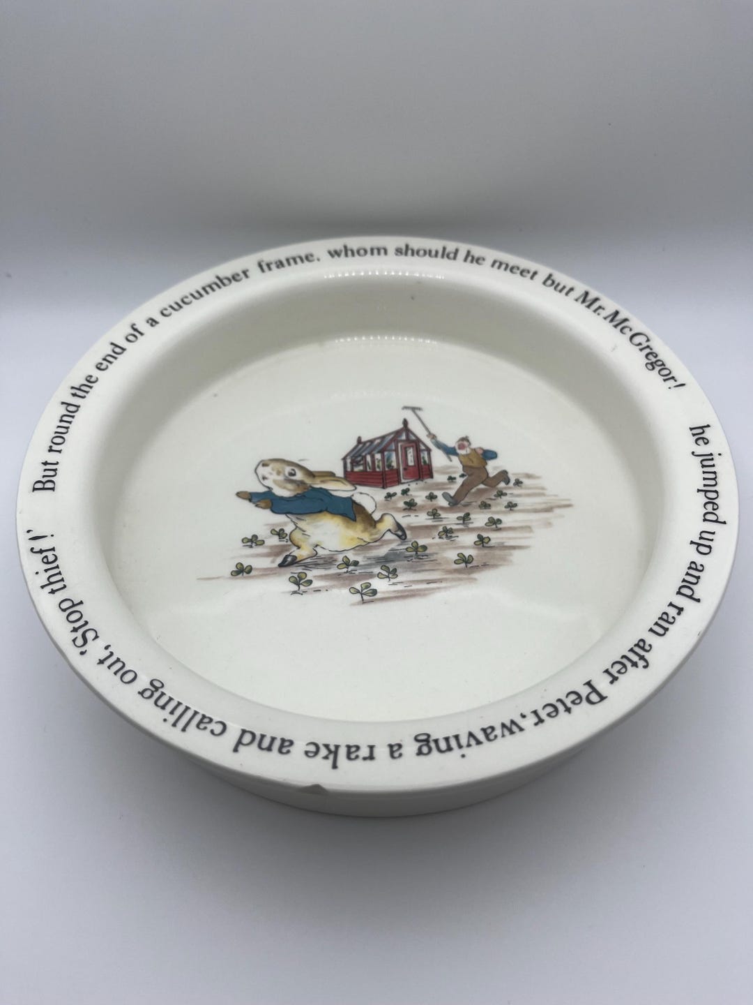 Peter Rabbit Bowl Wedgwood of Etruria & Barlaston - Etsy UK