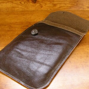 Brown Leather Electronic Tablet Sleeve, 10 1/2 X 7 1/2, Espresso ...