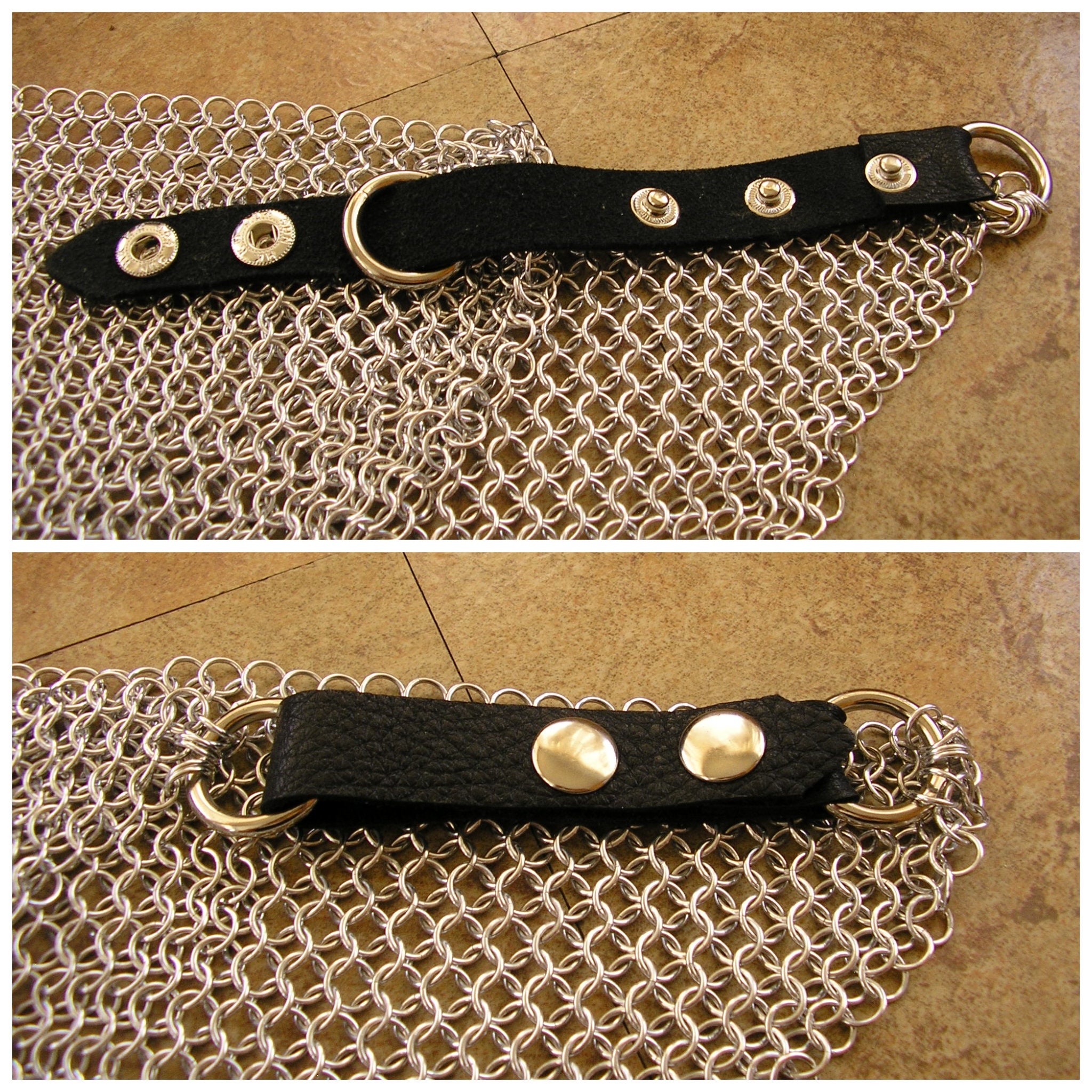 33 to 36 adjustable Chainmail loincloth Unisex | Etsy