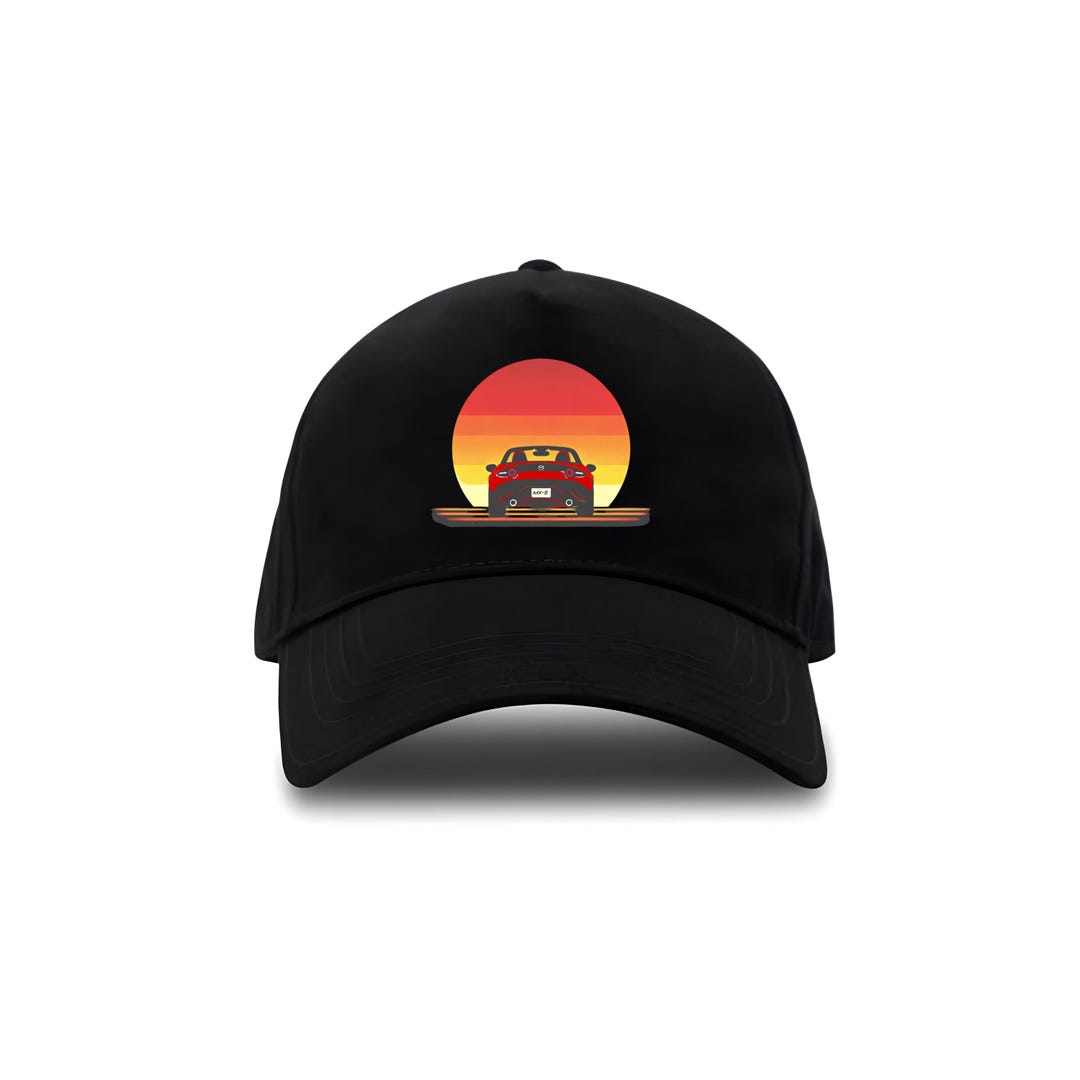 MX-5 Roadster Cap Retro Sunset Car Lover Hat stylish Gift for MX-5 ...