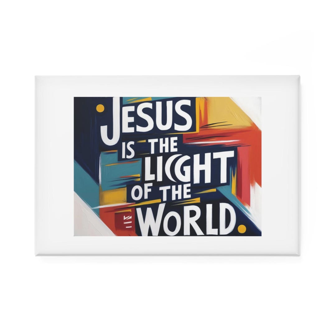 Custom Bible Verse Button Magnet, Rectangle 10 Pcs, Inspirational ...