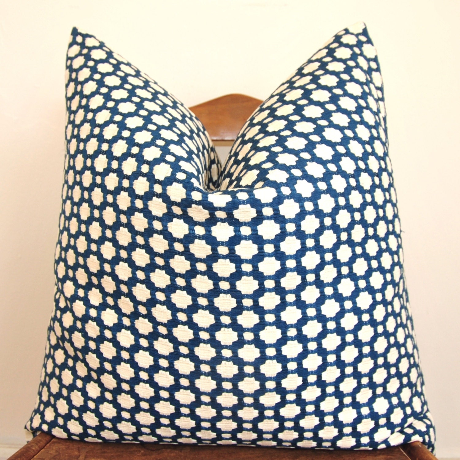 Blue Pillow, Handmade Pillow, Designer Pillow, Decorative Pillow, Throw ...