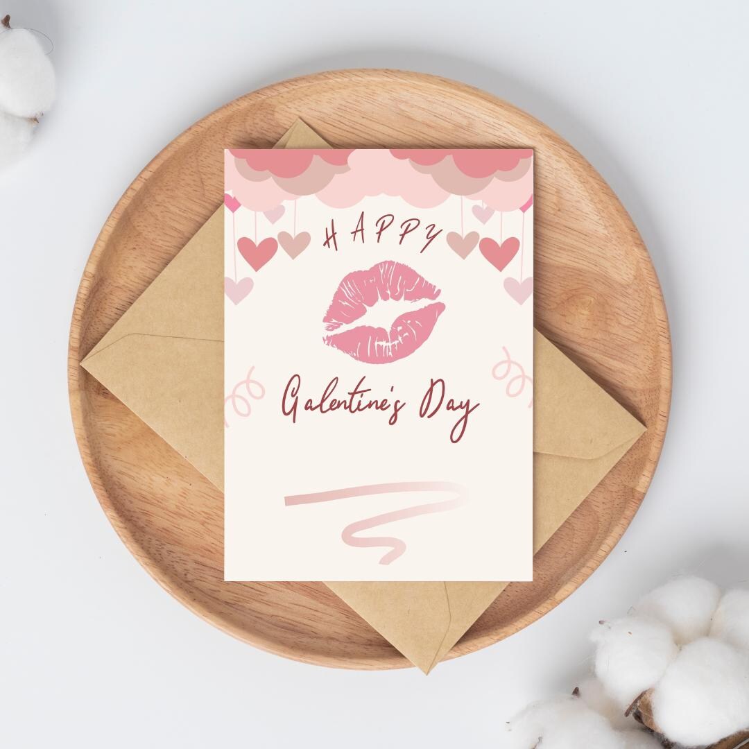 Printable Galentine's Day Poster, Galentine's Day Digital Art ...