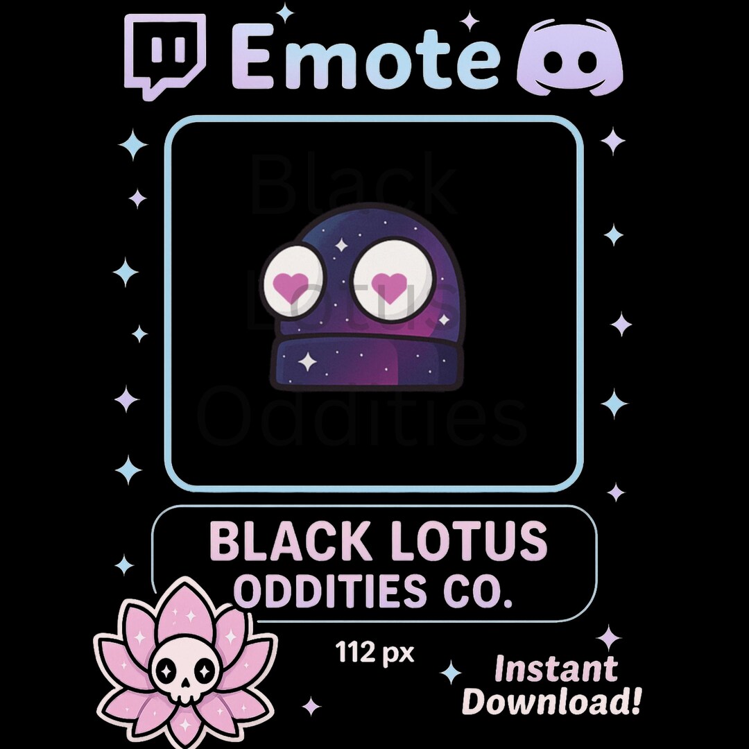 REPO Galaxy Love Animated Emote – Heart Eyes | Twitch & Discord Emote ...