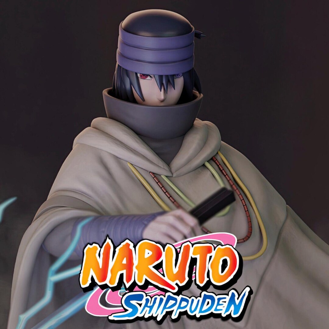 Sasuke Uchiha STL Model, 3D Printable Sasuke Uchiha Figure, Naruto 3D ...