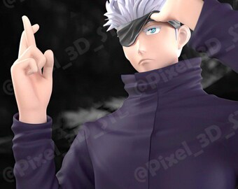 Suguru Geto STL Model, 3D Printable Jujutsu Kaisen Figure, Jujutsu ...
