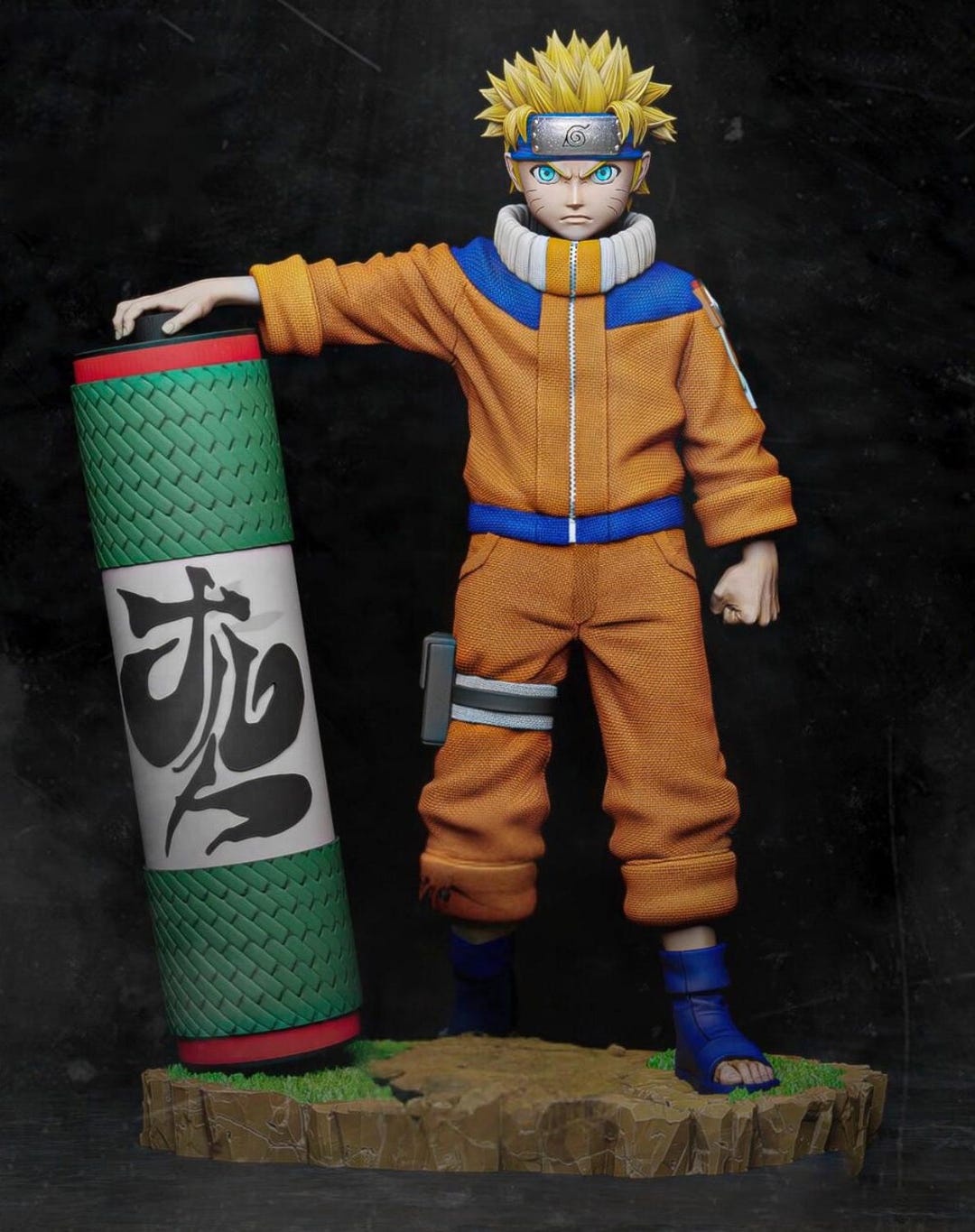 Naruto STL Model, 3D Printable Naruto Figure, Naruto 3D, Anime STL ...