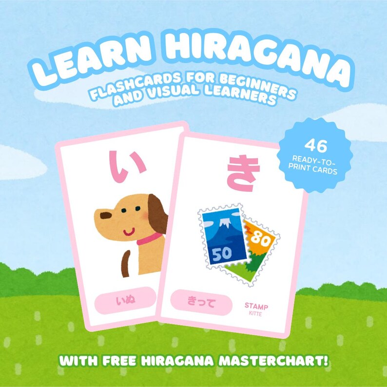 Learn Hiragana for Beginners, Visual Learners, and Language Education ...