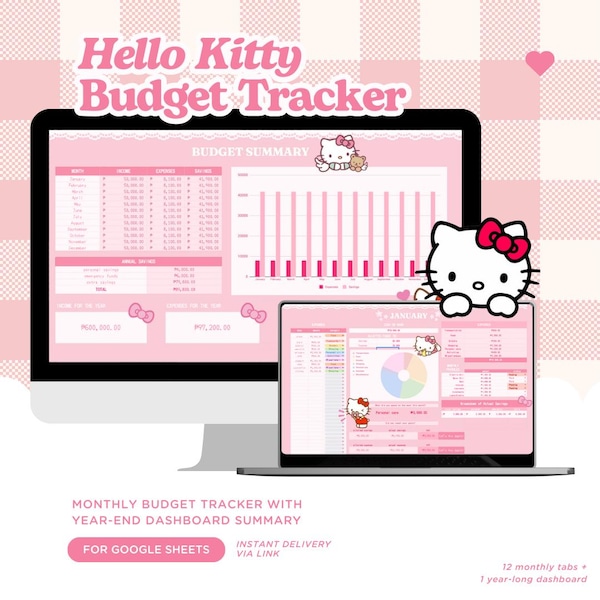 Excel Templates Cute - Etsy