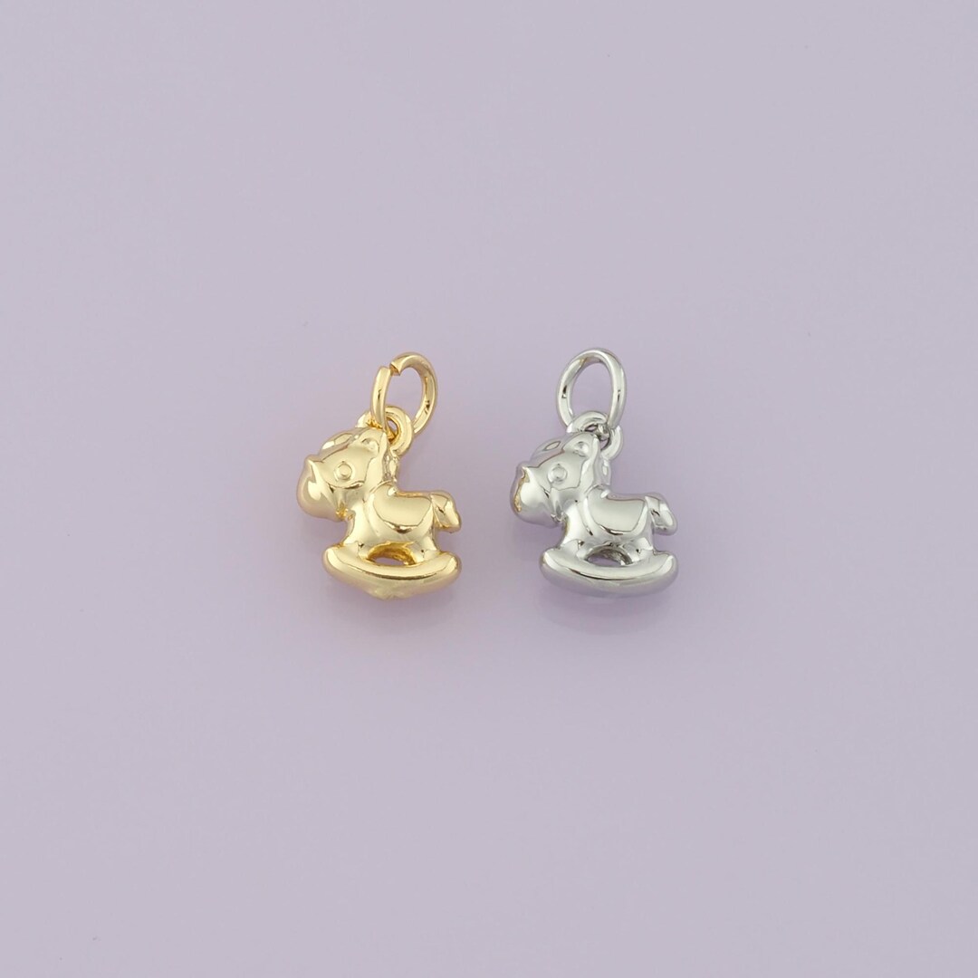 18K Gold Filled Trojan Horse Pendant,trojan Horse Charm Bracelet ...