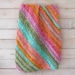Easy Diagonal Knit Baby Blanket Knitting Pattern - Etsy