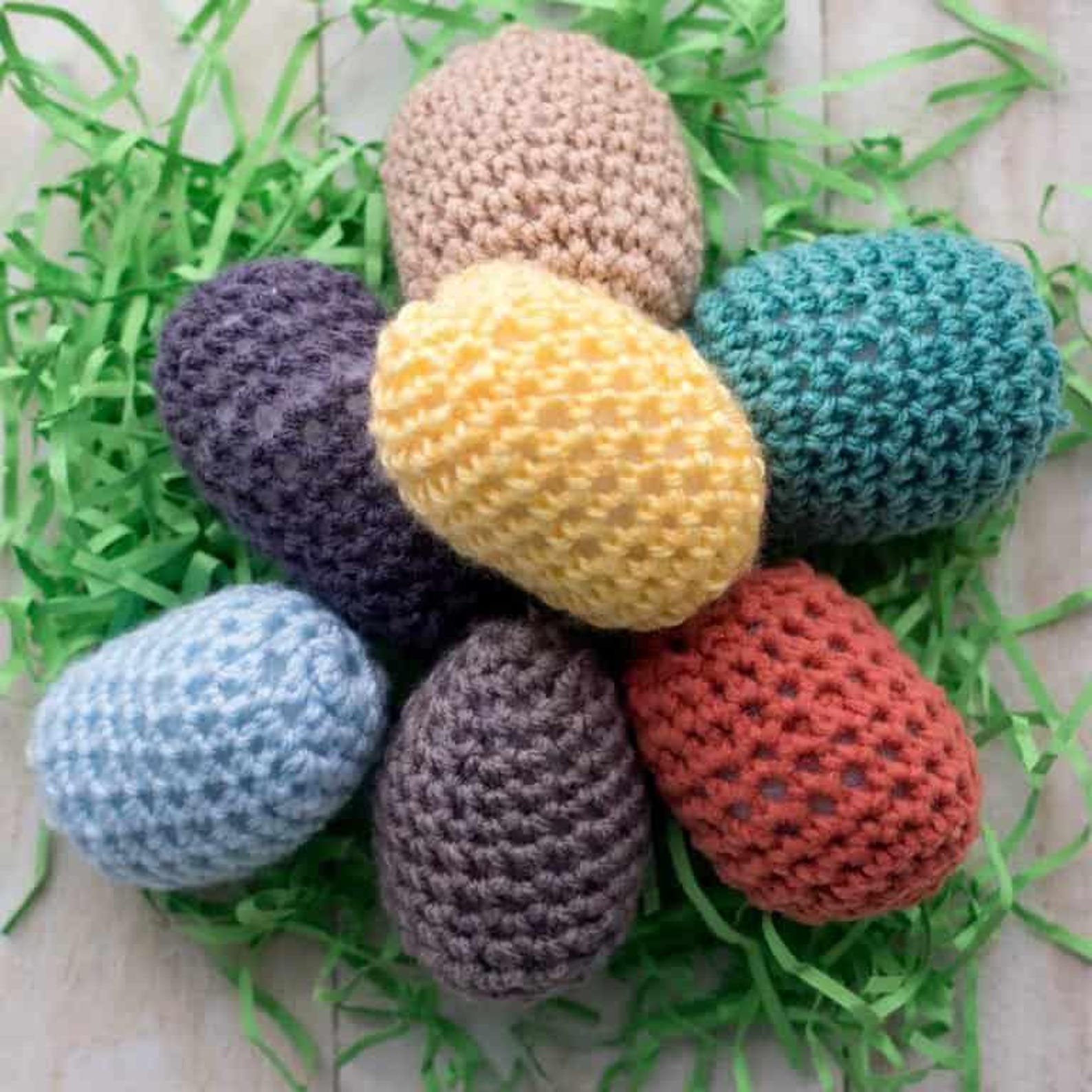Easy Easter Eggs Crochet Pattern - Etsy