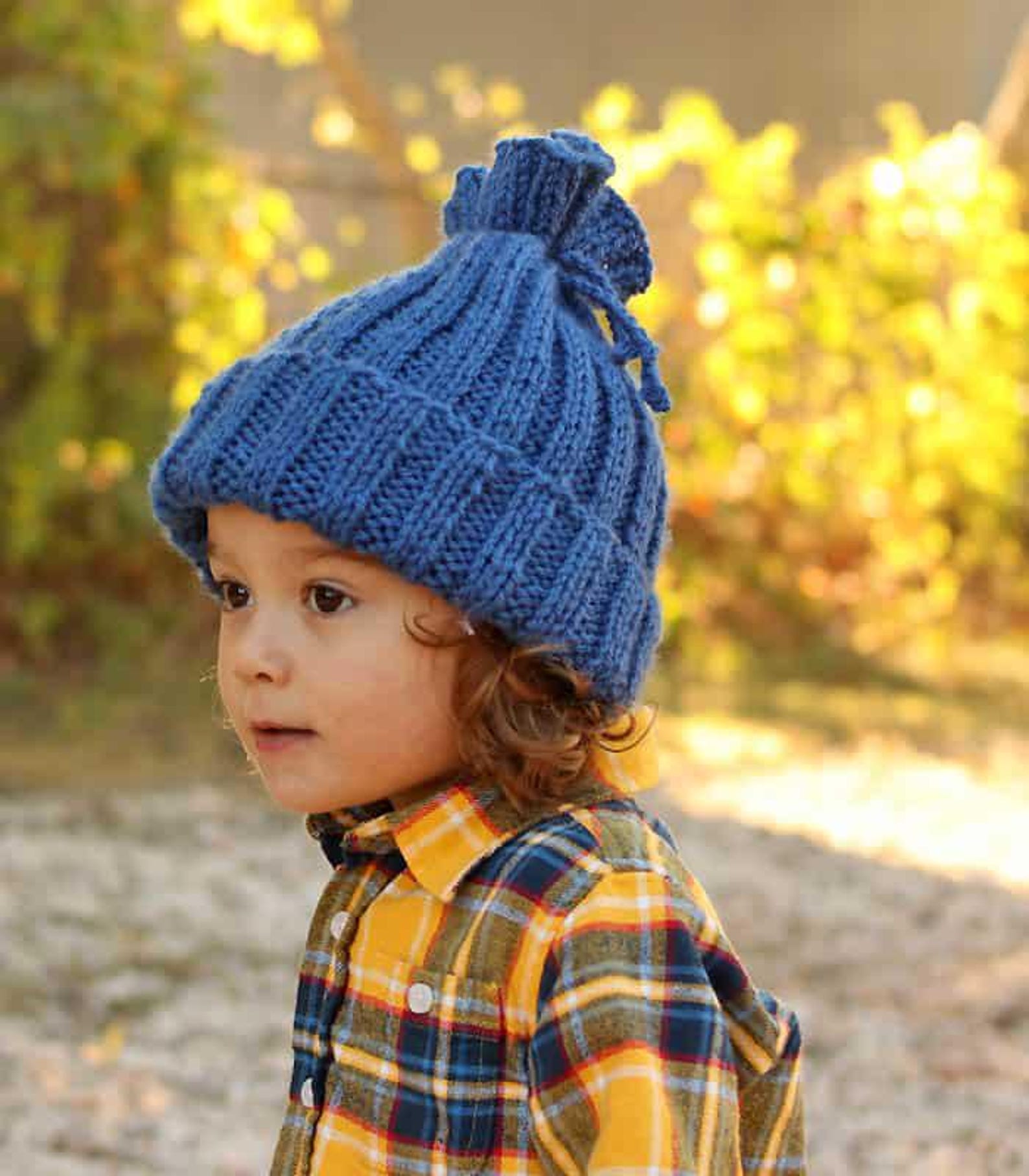 Easiest Kids Hat Ever Knitting Pattern - Etsy