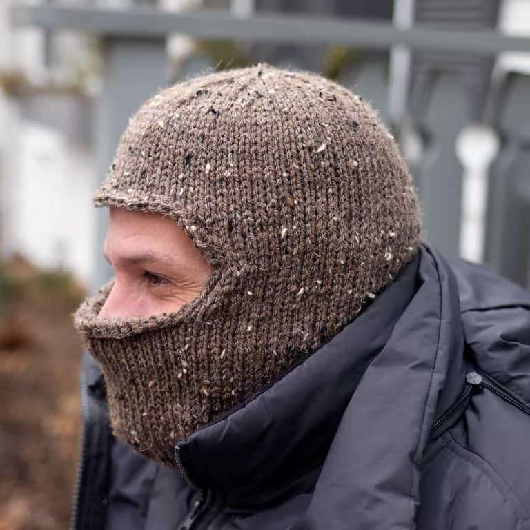 Mens Ski Mask Knitting Pattern - Etsy