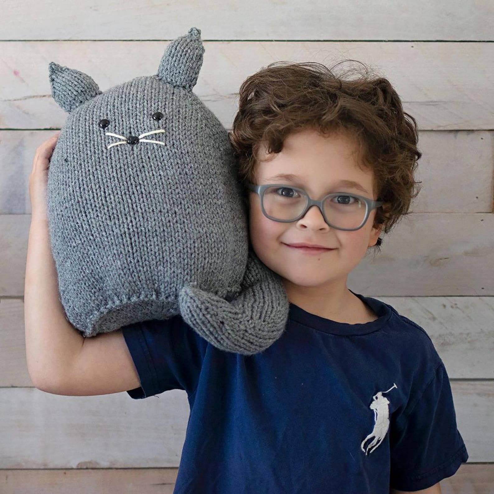 Plush Cat Knitting Pattern - Etsy