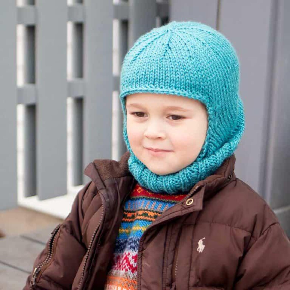 Kids Ski Mask Knitting Pattern - Etsy