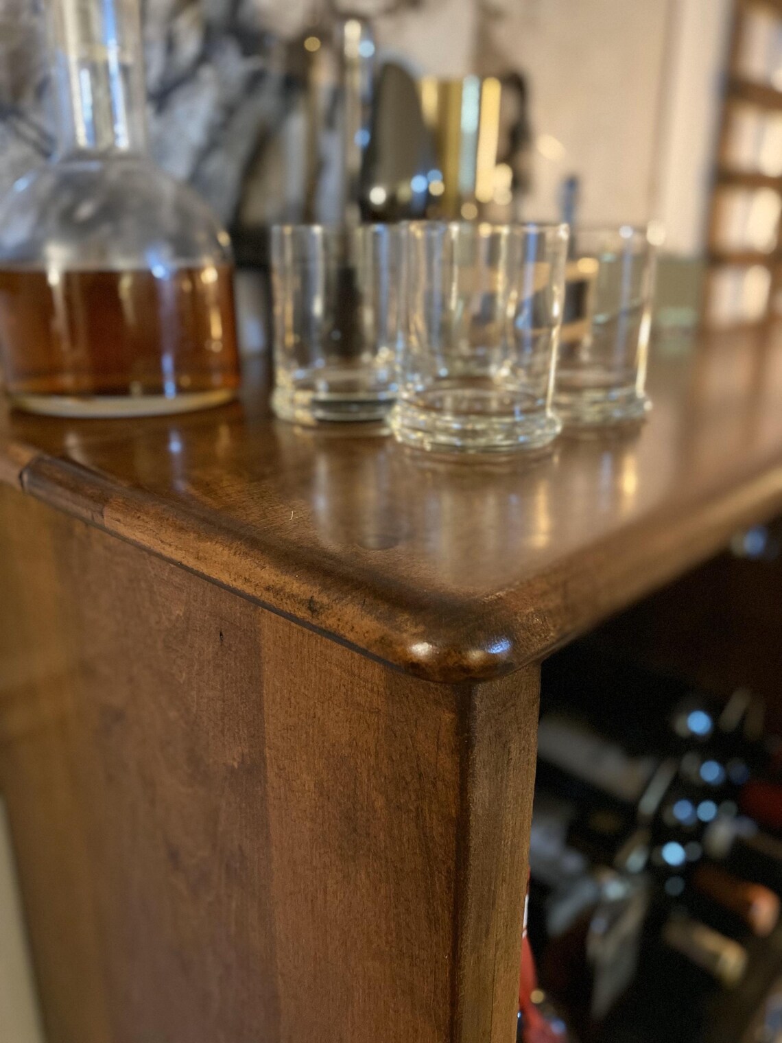 Rustic Upcycled Bar Cabinet – Unique Home Bar From a Repurposed Dresser ...