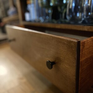 Rustic Upcycled Bar Cabinet – Unique Home Bar From a Repurposed Dresser ...