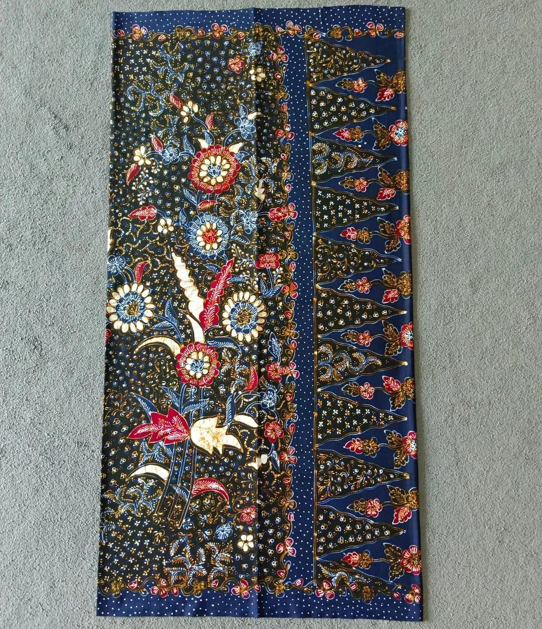 New Sarong With Standard Batik Motif From Central Javanese Indonesian ...