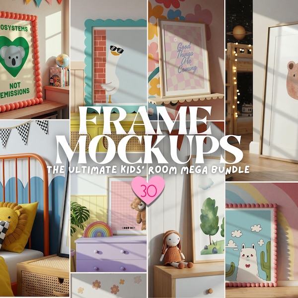 Kids Frames Nursery - Etsy