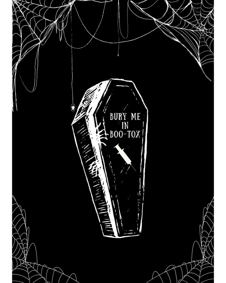 Halloween Boo-tox Party Invite | Editable Digital Template | Botox Med ...