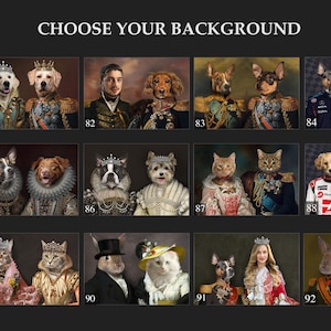 ROYAL HORSE Portrait - Custom Horse Portrait, Custom Historic Pet ...