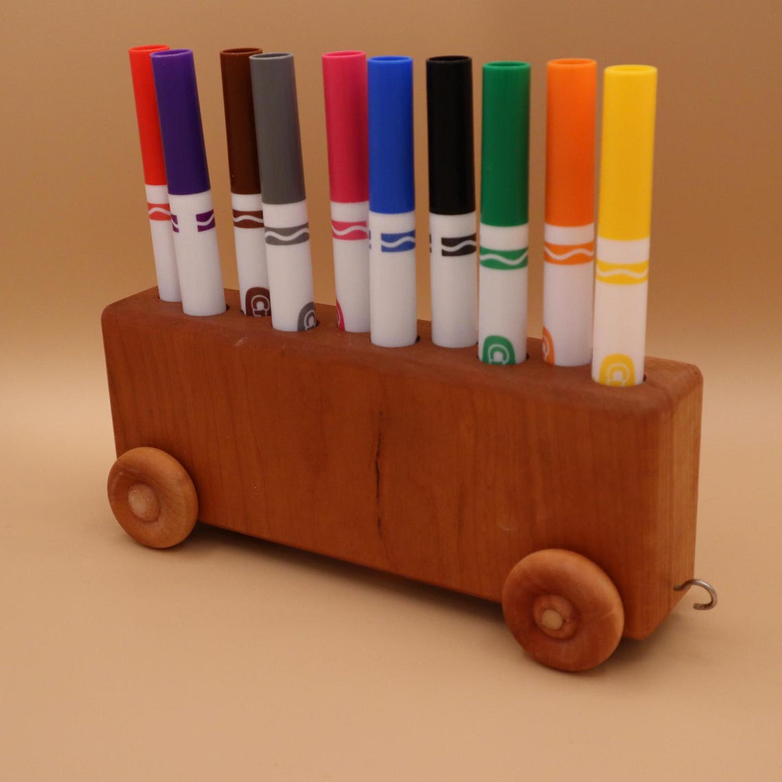 Crayon and Marker Train Hauler - Etsy