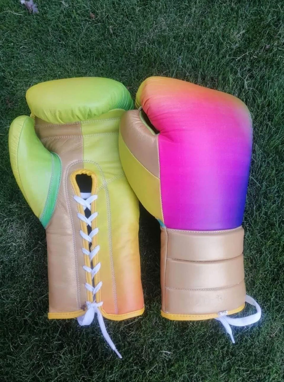 Custom Boxing Gloves With Personalized Name Embroidery - Etsy