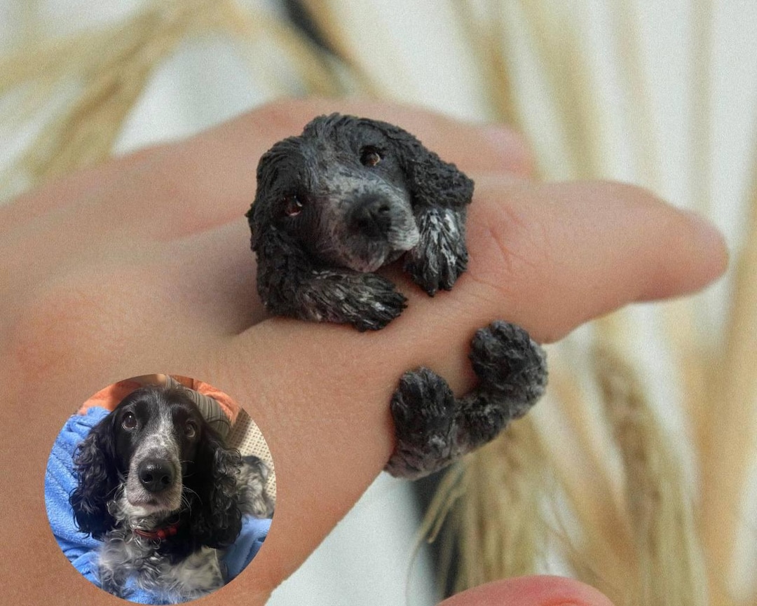Custom Dog Rings — Personalized and Adjustable for Every Dog Lover - Etsy