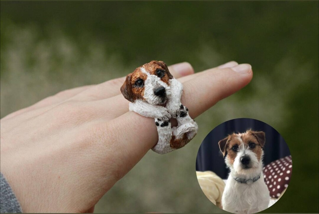 Custom Dog Rings — Personalized and Adjustable for Every Dog Lover - Etsy