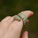 Custom Snake Ring - Unique Adjustable Polymer Clay Jewelry - Etsy