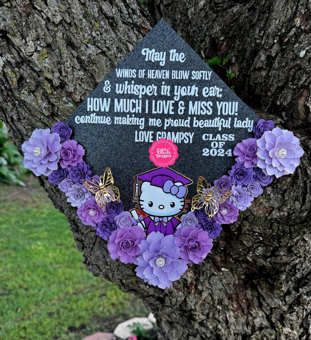 Graduation Cap Topper | Topper Para Birrete Decorado | Personalizado ...