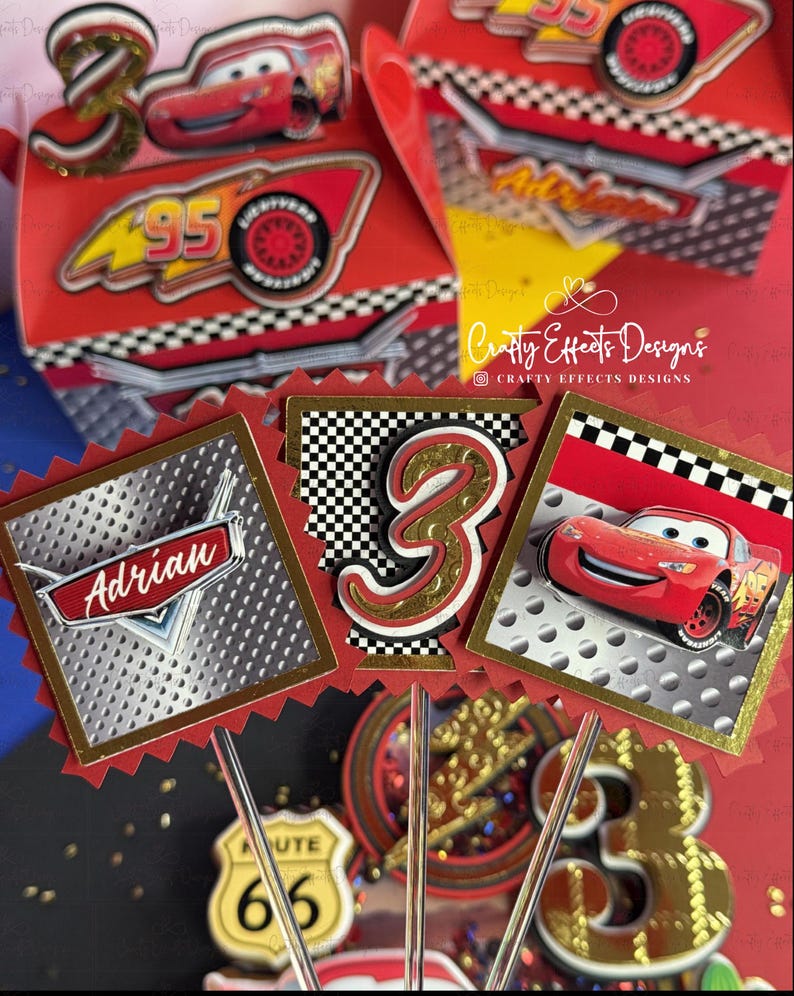 Custom CUPCAKE TOPPERS - Etsy