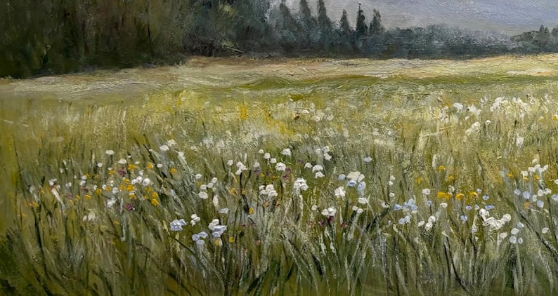 Original Landscape Oil Painting Mountain Landscape Art Nature-inspired ...