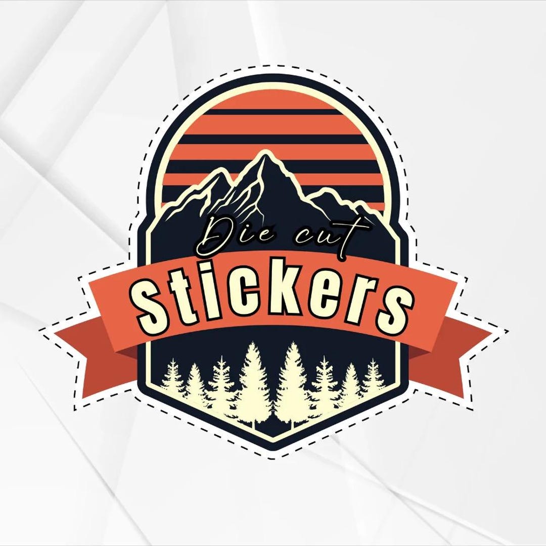 3” Dicut Sticker - Etsy