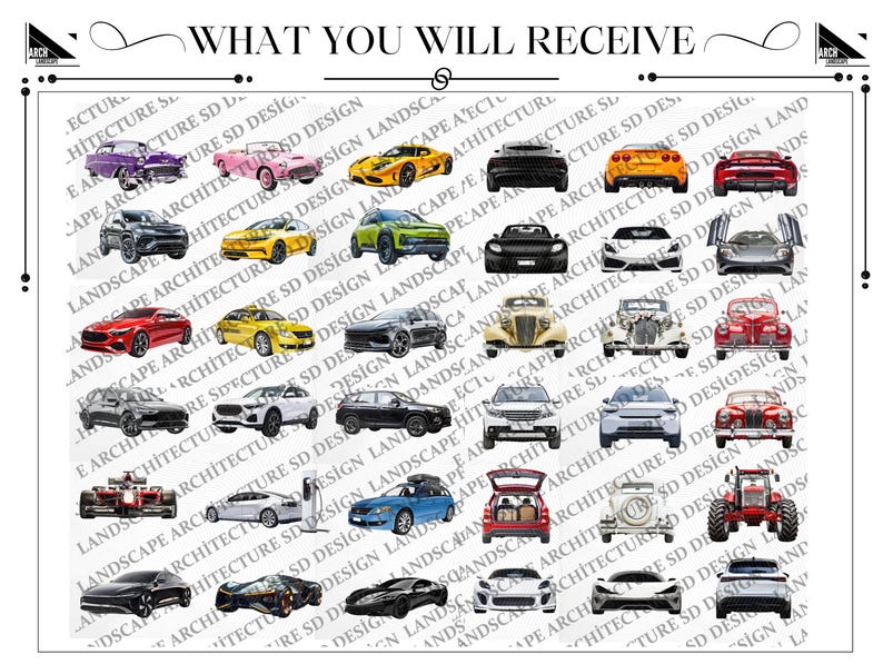 Car Front View PNG Collection 130+ High-resolution Vehicle Clipart for ...