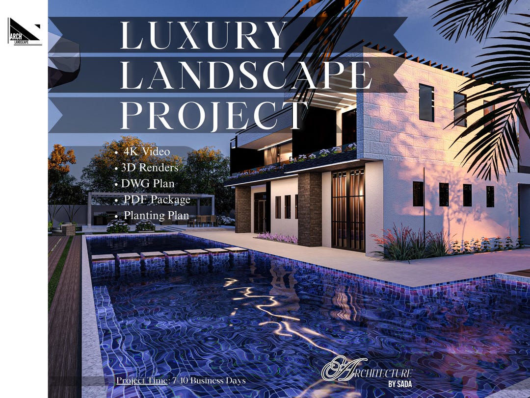 Luxury Landscape Design | Backyard & Front Yard Transformation ...