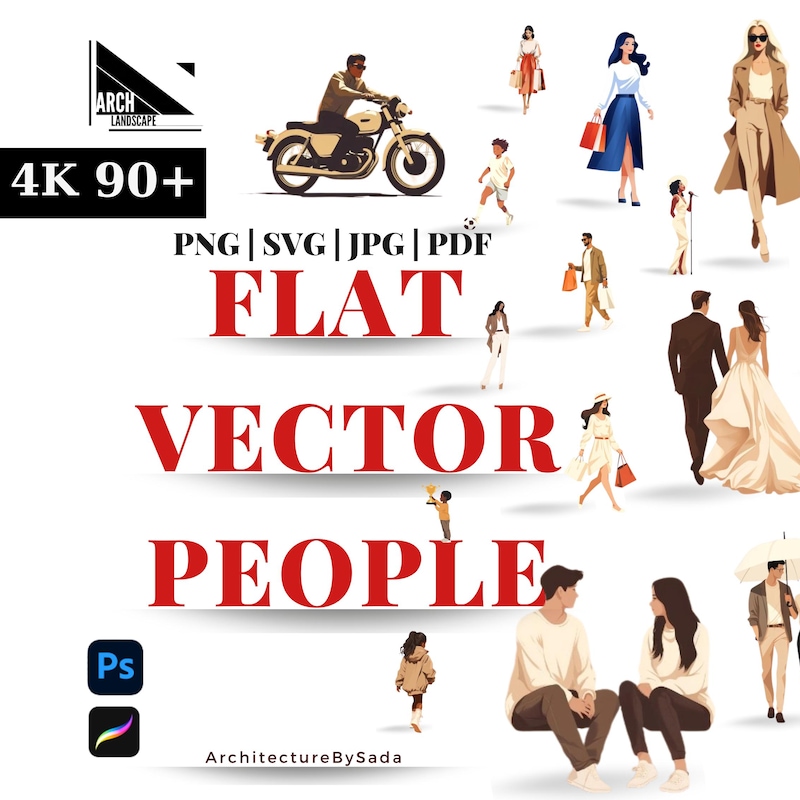 Vector People - Etsy